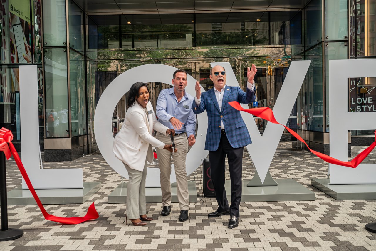 Virginia LOVEworks Gifted to Philadelphia, Launching Summer Travel Campaign